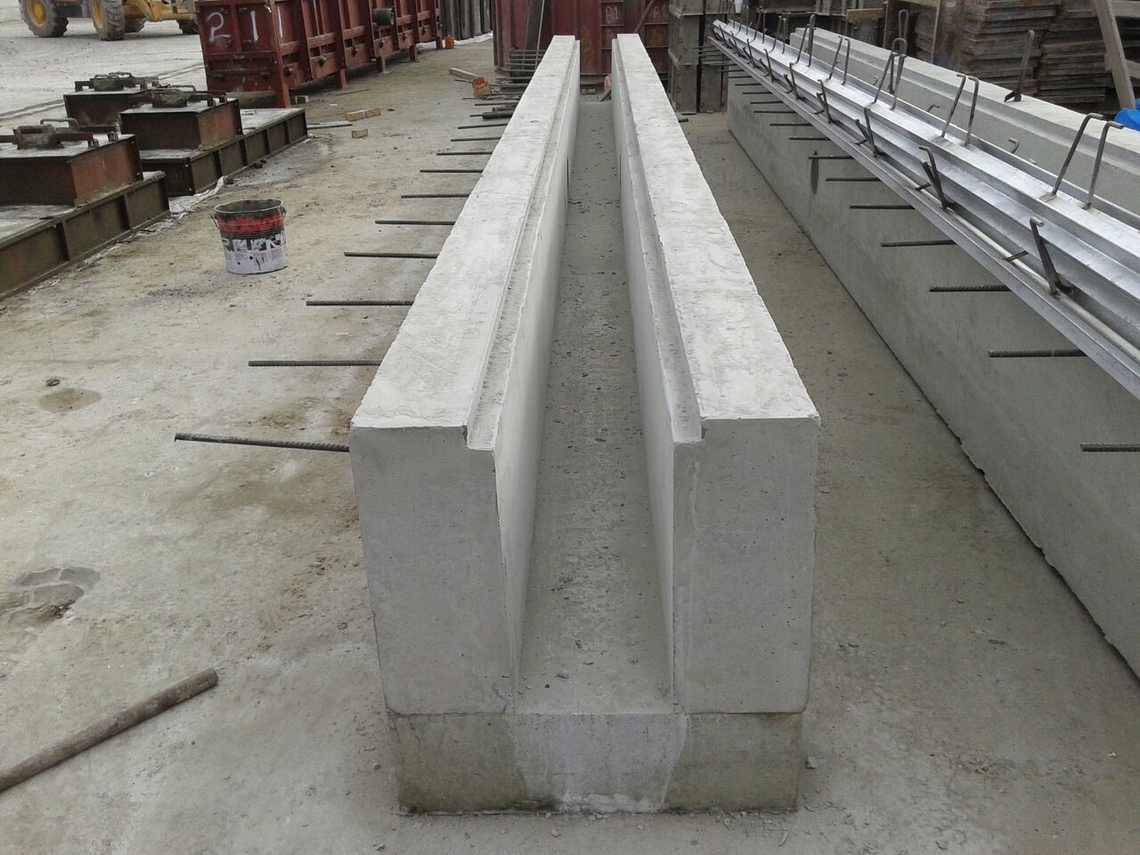 Precast Concrete Special Elements Such Stair Flight‚ Trenches‚ Road ...